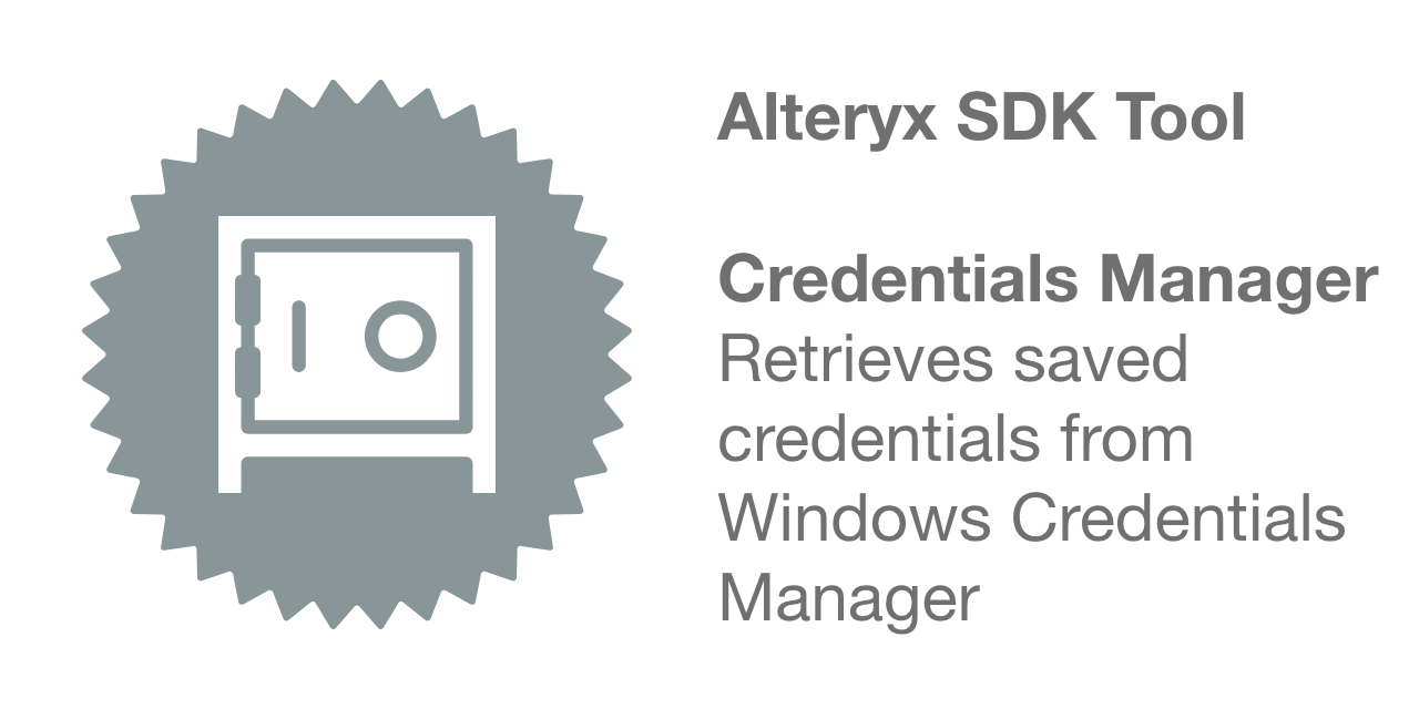 Credentials – Custom Alteryx Tool – Creative Data Credentials – Custom Alteryx Tool – Creative Data